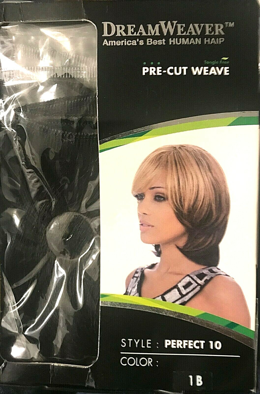 MODEL MODEL DREAMWEAVER PERFECT 10 Pre Cut Weave Hair Extension 10 pcs ...