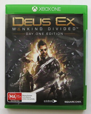 Dues Ex Mankind Divided XB1 Xbox One Game Ex-Store Stock New (Unsealed ...
