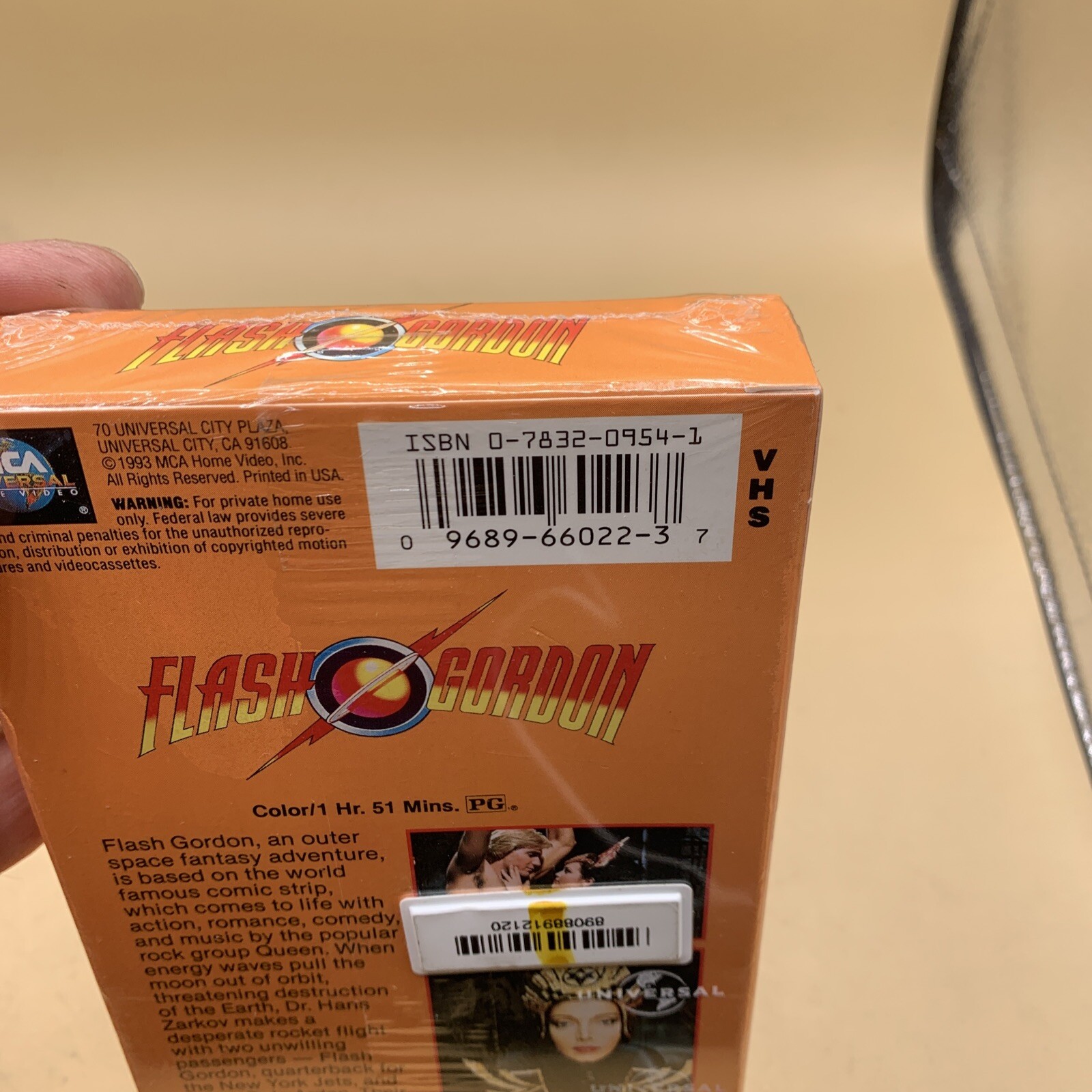 Flash Gordon FACTORY SEALED VHS Watermark 1993 Music Queen 96896602237 ...