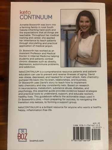 Book Keto Continuum Large Print Dr Boz | eBay