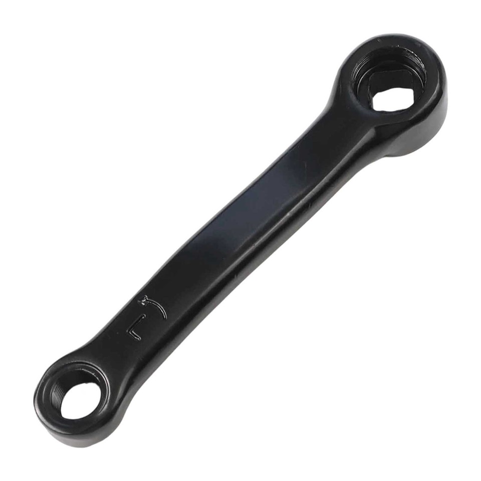 127mm Indoor Exercise Bike Crank Set with Iron Material Left and Right ...