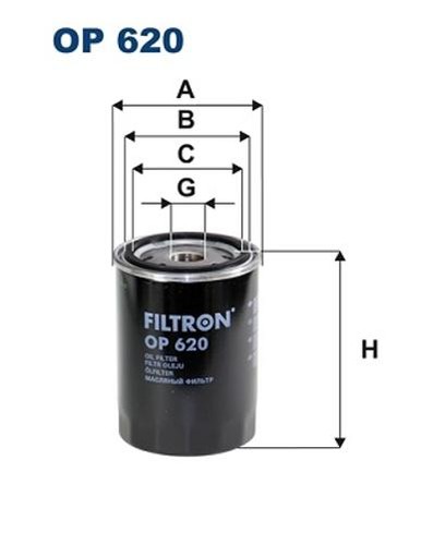 OIL FILTER OP 620 FOR CITROEN CX/ /Mk/II/Break C25/Van/Platform/Chassis ...