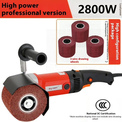 Industrial Sander Wire Drawing Machine for Metal Wood Ceramic Tile ...