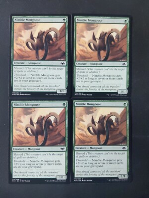 MTG Nimble Mongoose x 4 | eBay