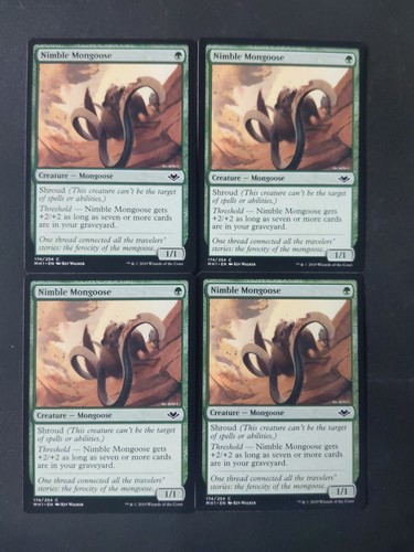 MTG Nimble Mongoose x 4 | eBay