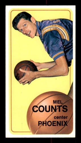 1970-71 Topps #103 Mel Counts NM/NM+ Suns 557098 | eBay