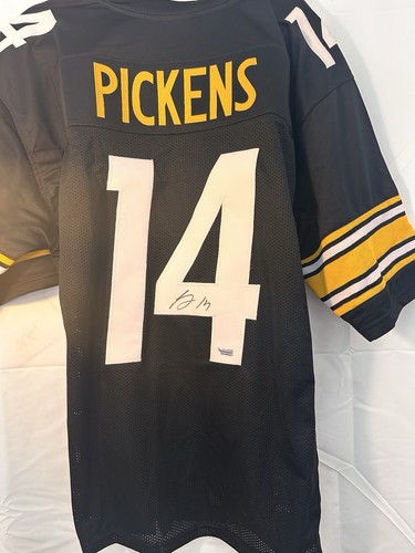 George Pickens Pittsburgh Steelers WR - Signed & Authenticated Jersey ...
