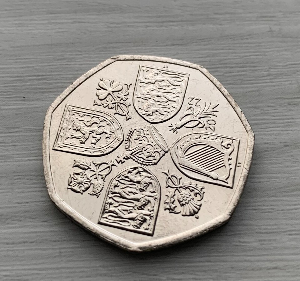 Double Sided Coin 50p / 50 Pence Coin [Double Headed / Double Tailed ...