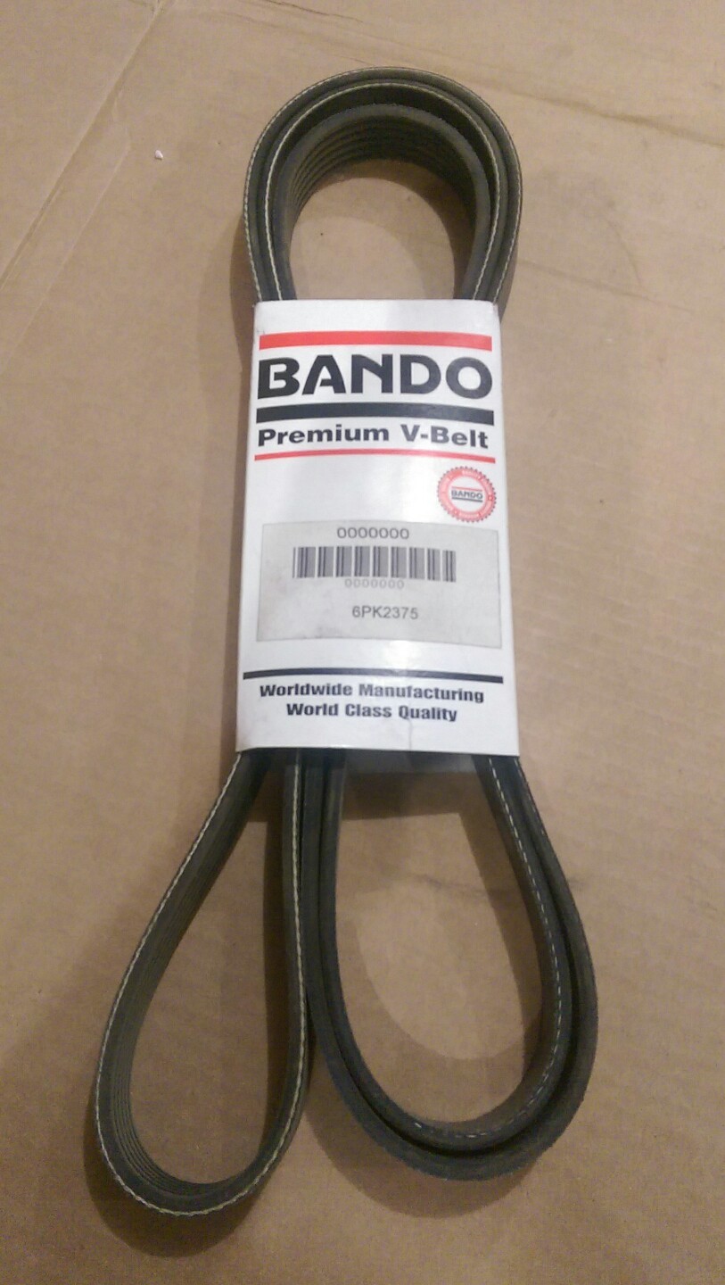 BANDO 6PK2375 Serpentine Belt-Rib Ace Precision Engineered V-Ribbed ...