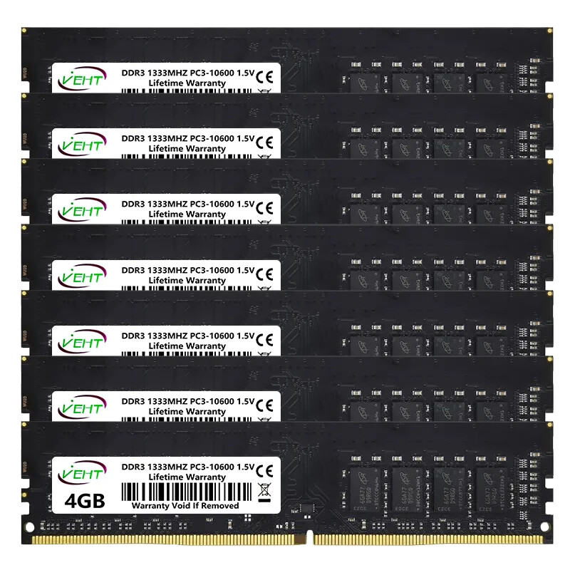 DDR2 DDR3 2GB 4GB 8GB Desktop Memory Ram PC2 667 800Mhz PC3 1066 1333 ...