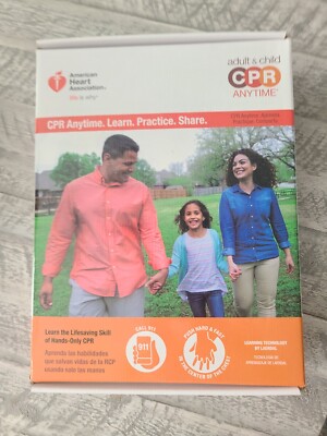 CPR Anytime AHA Heart Association Training Kit | eBay