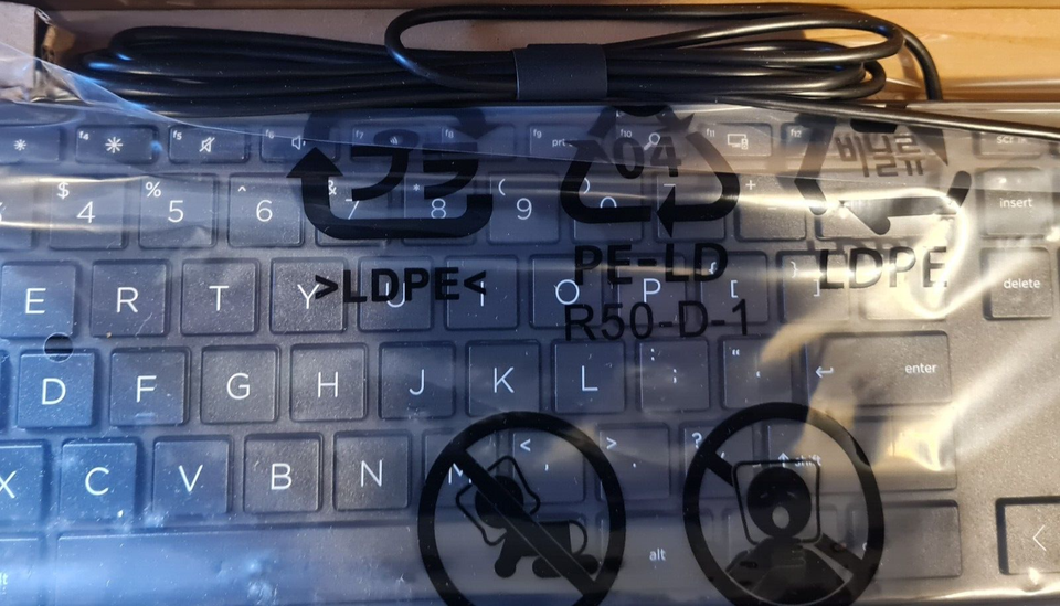 HP WIRED DESKTOP 320K KEYBOARD - USB - NEW IN BOX | eBay
