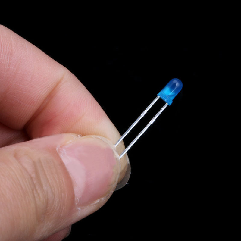 500Pcs 3mm LED Light 5 Color Mixed DIY Assortment Diodes Kit Light ...