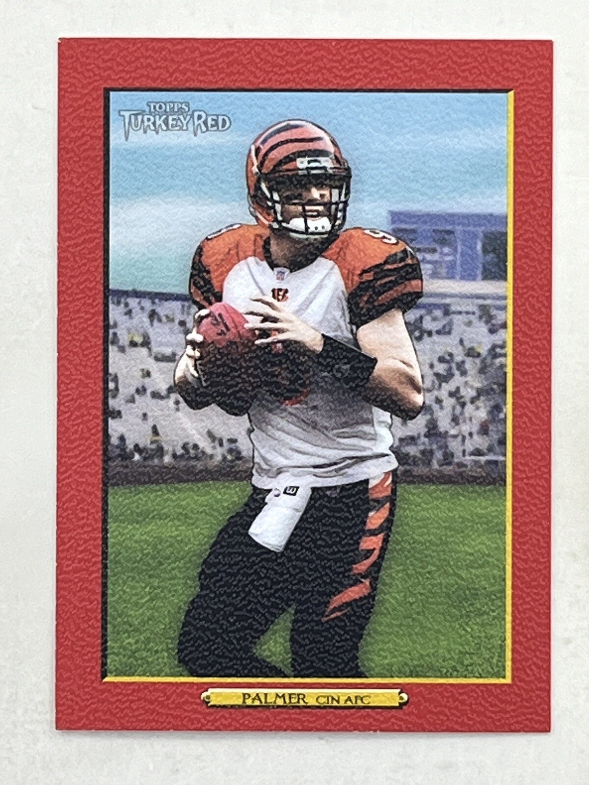 Carson Palmer 2006 Topps Turkey Red White Uniform Red #231 NFL Bengals ...