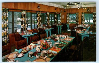 WICKENBURG, Arizona AZ ~ Dining Room REMUDA RANCH Dude Ranch 1950s-60s ...
