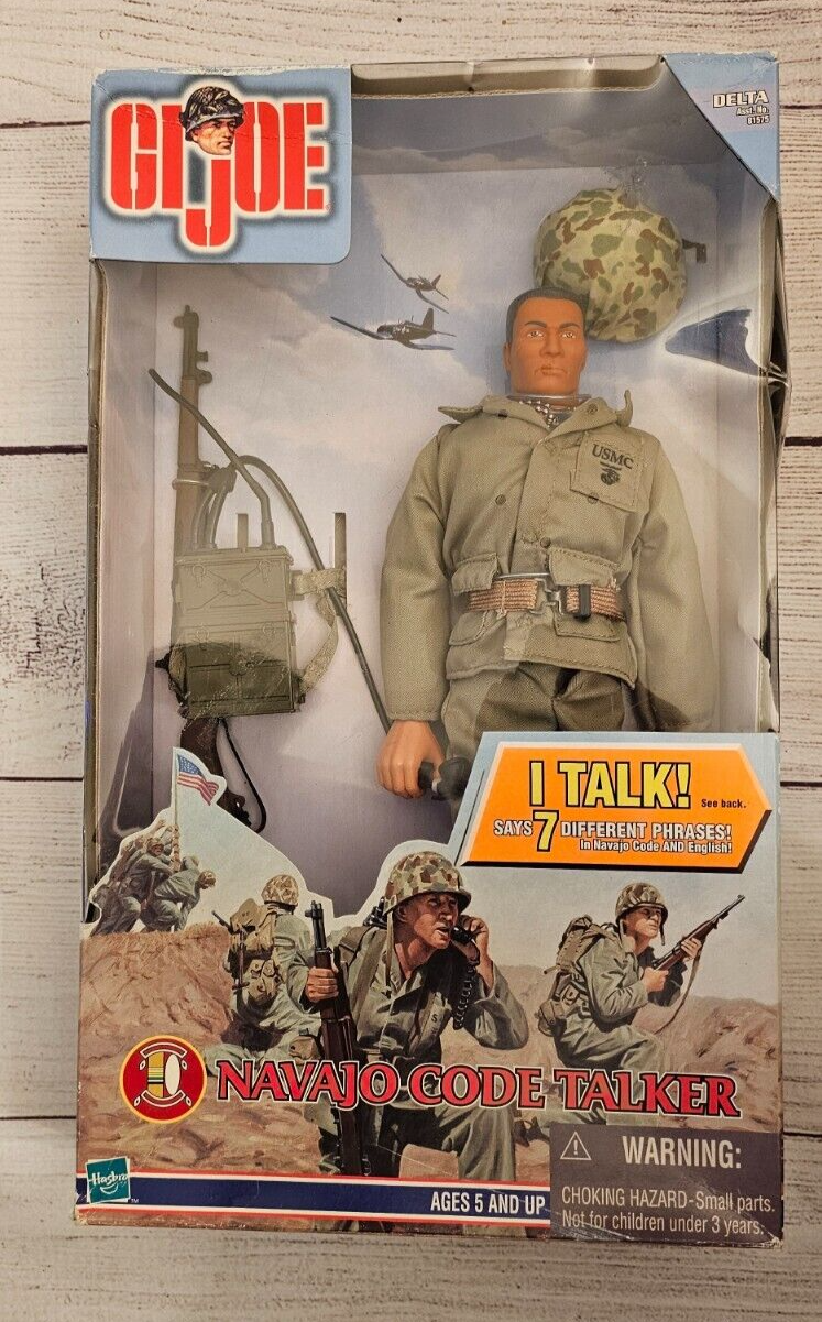 Hasbro Gi Joe 12" Talking Navajo Code Talker Action Figure for sale ...