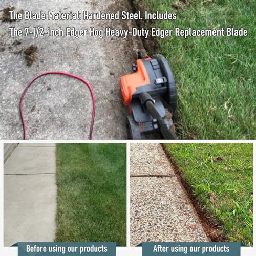2-Pack EB-007 Edge Hog Heavy-Duty Edger Replacement Blades Compatible ...