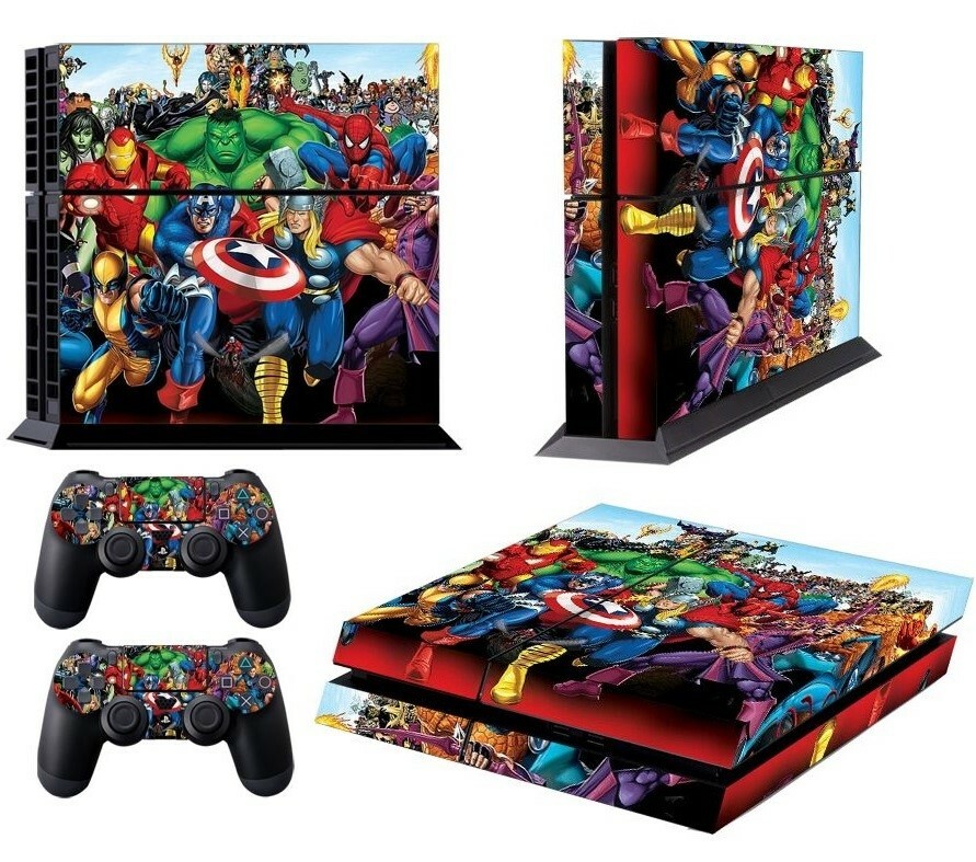 Game Decal Cover Skin Sticker For PS4 Original PlayStation Console 2 ...