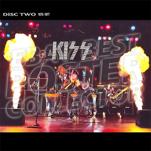 Kiss Box Set Disc Two Banner Album Cover Poster | eBay