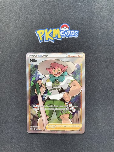 Pokemon TCG Milo Rebel Clash 190/192 Full Art NM. | eBay