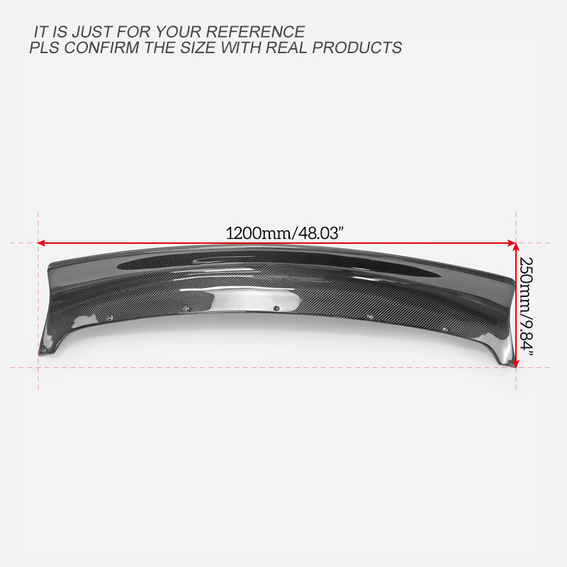 For Nissan 350Z Convertible Rear Trunk Boot Spoiler Wing Kits Carbon ...