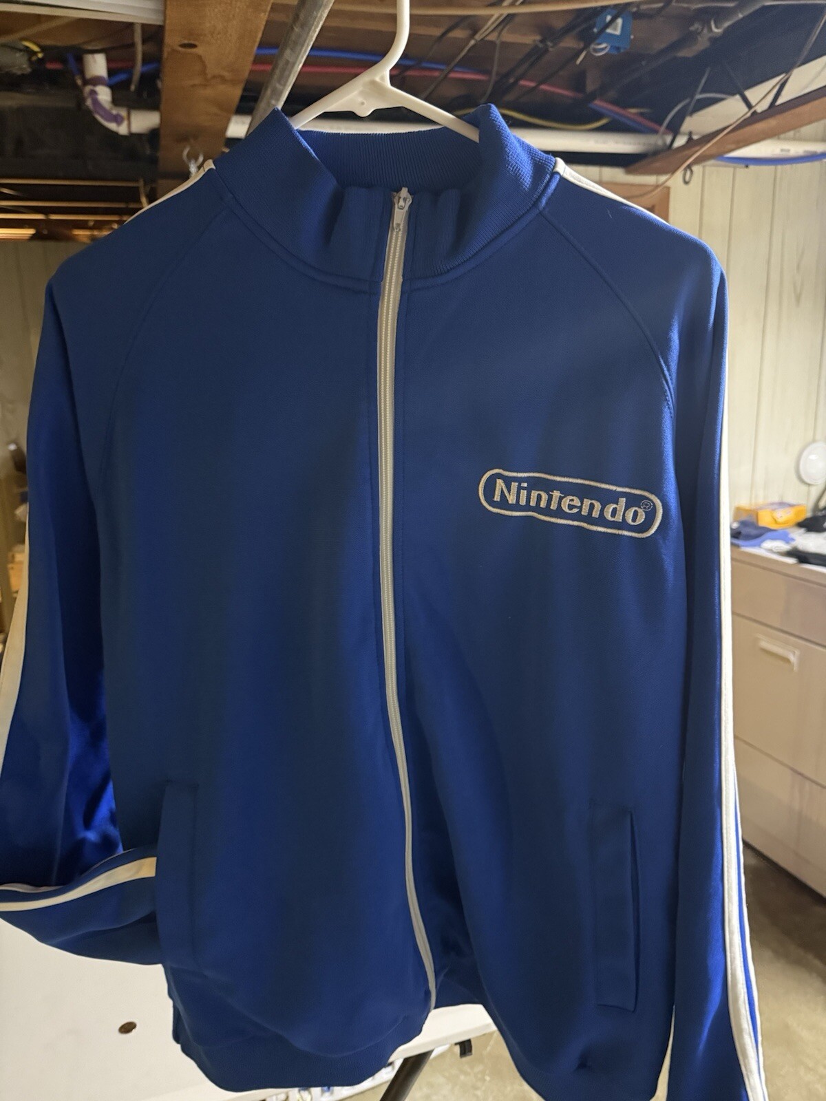 Vintage Nintendo World Champion Jacket Medium - Gem