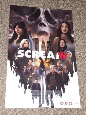 Scream VI 6 "B" 11x17 Promo Movie POSTER | eBay