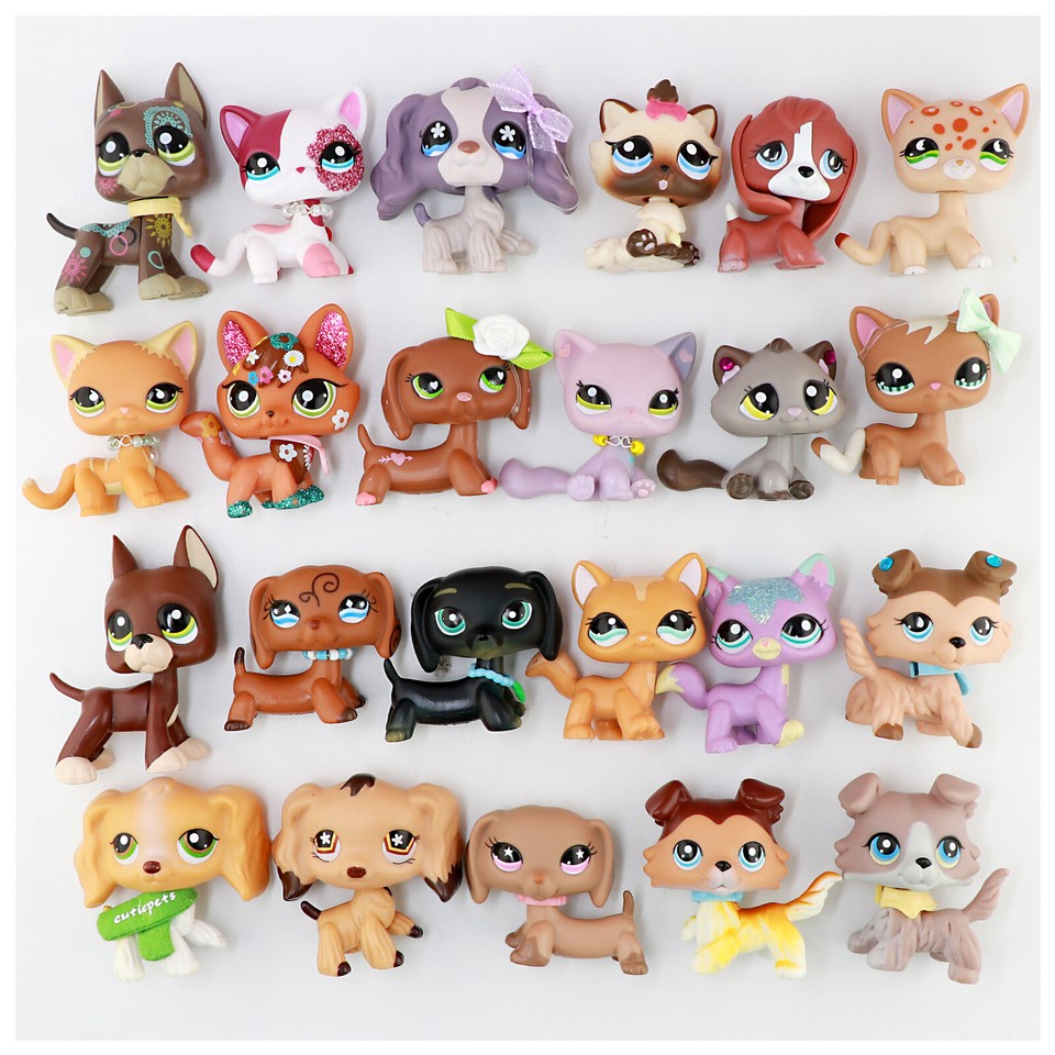 lps Pet Shop Random Pack Random 3pcs lps Pets & Random 7pcs Accessories ...