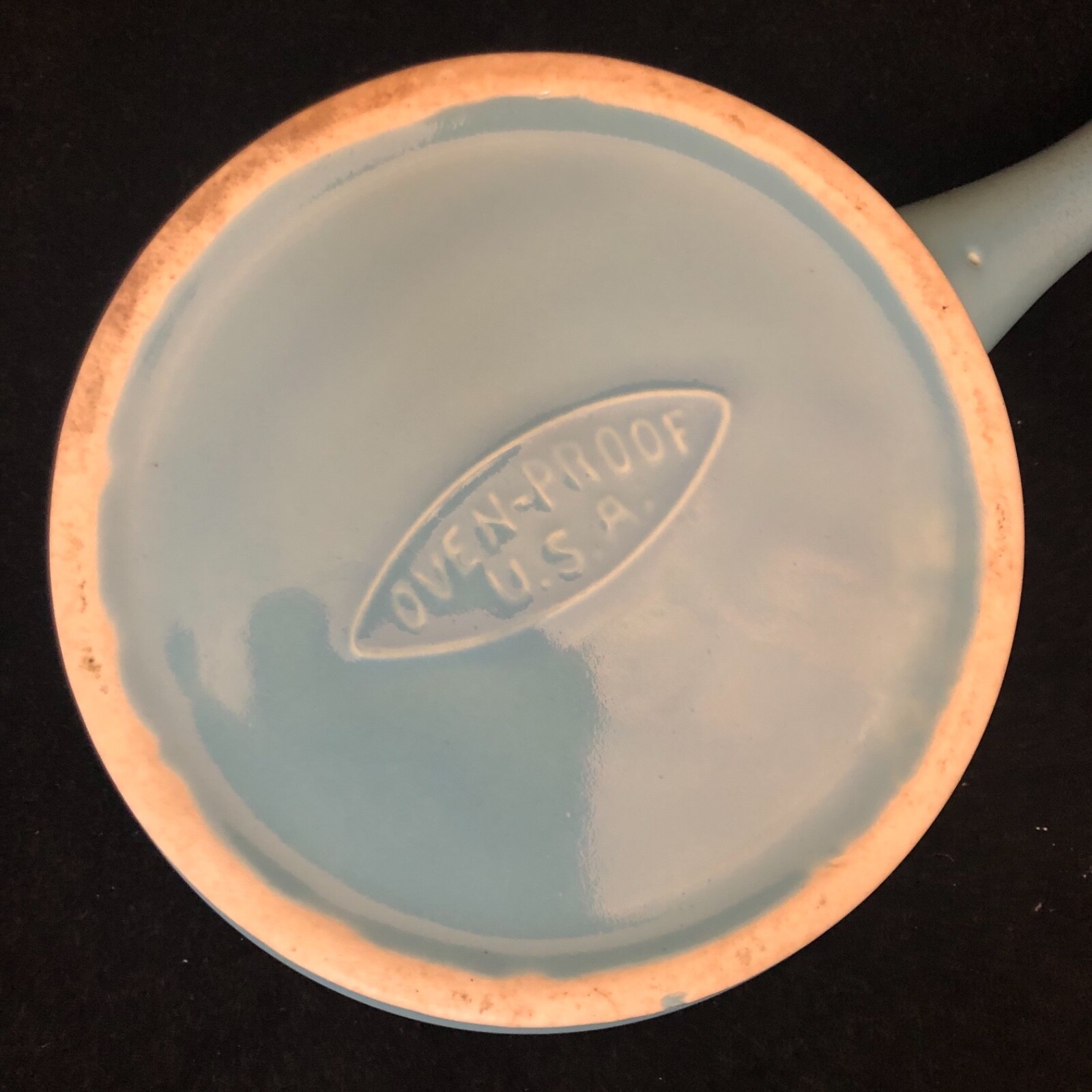 Cameron Clay Scandia Line 1 Qt Covered French Casserole Turquoise Oven ...