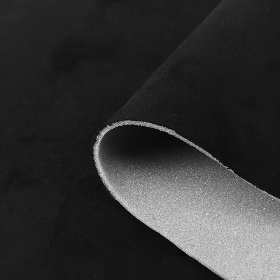 Headliner Material Suede Fabric Car Roof Liner Replace Upholstery Black ...