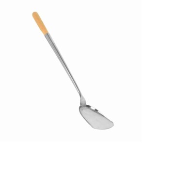 Stainless Steel Spadle With Wood Handle 495mm /Chinese Wok cooking ...