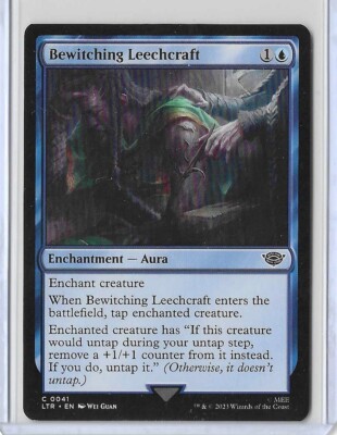 MTG Bewitching Leechcraft Lord of the Rings (LTR) Common Magic #0041 Unplayed | eBay