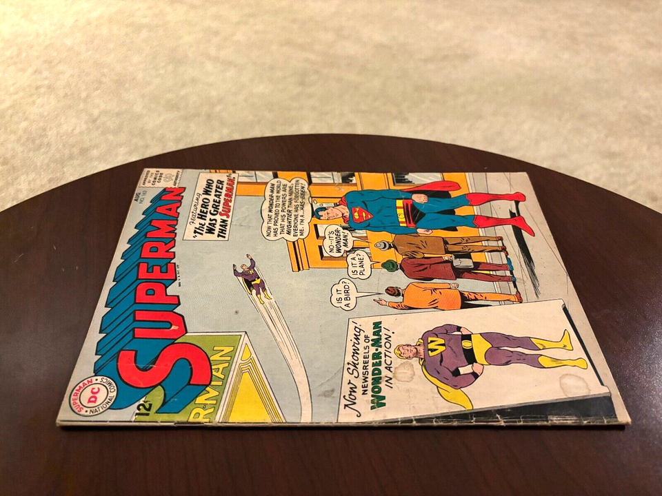 Superman #163 (DC Comics 1963) Silver Age Curt Swan Wonder Man 3.0 G/VG ...