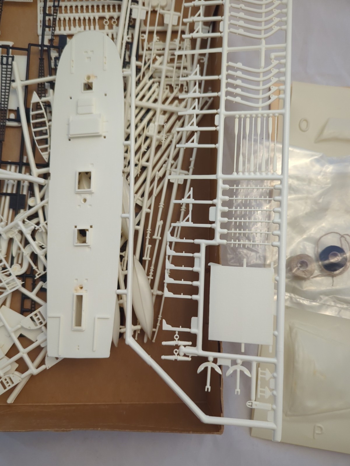 Revel Charles W. Morgan Whaling Ship 1:110 Scale Model Kit H-330 1972 ...