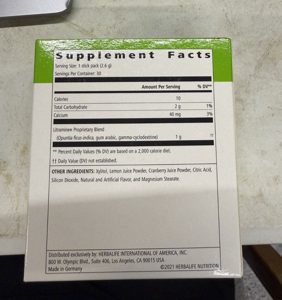 Brand New Herbalife Fat Release for Weight Loss 30 Sticks Fruit Twist ...
