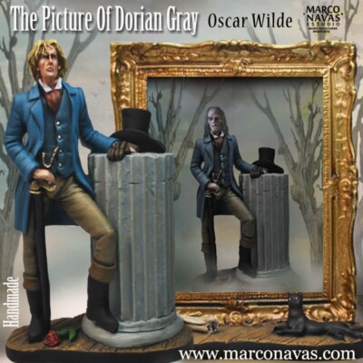 MARCO NAVAS STUDIO LIMITED EDITION HAND PAINTED THE PICTURE OF DORIAN ...