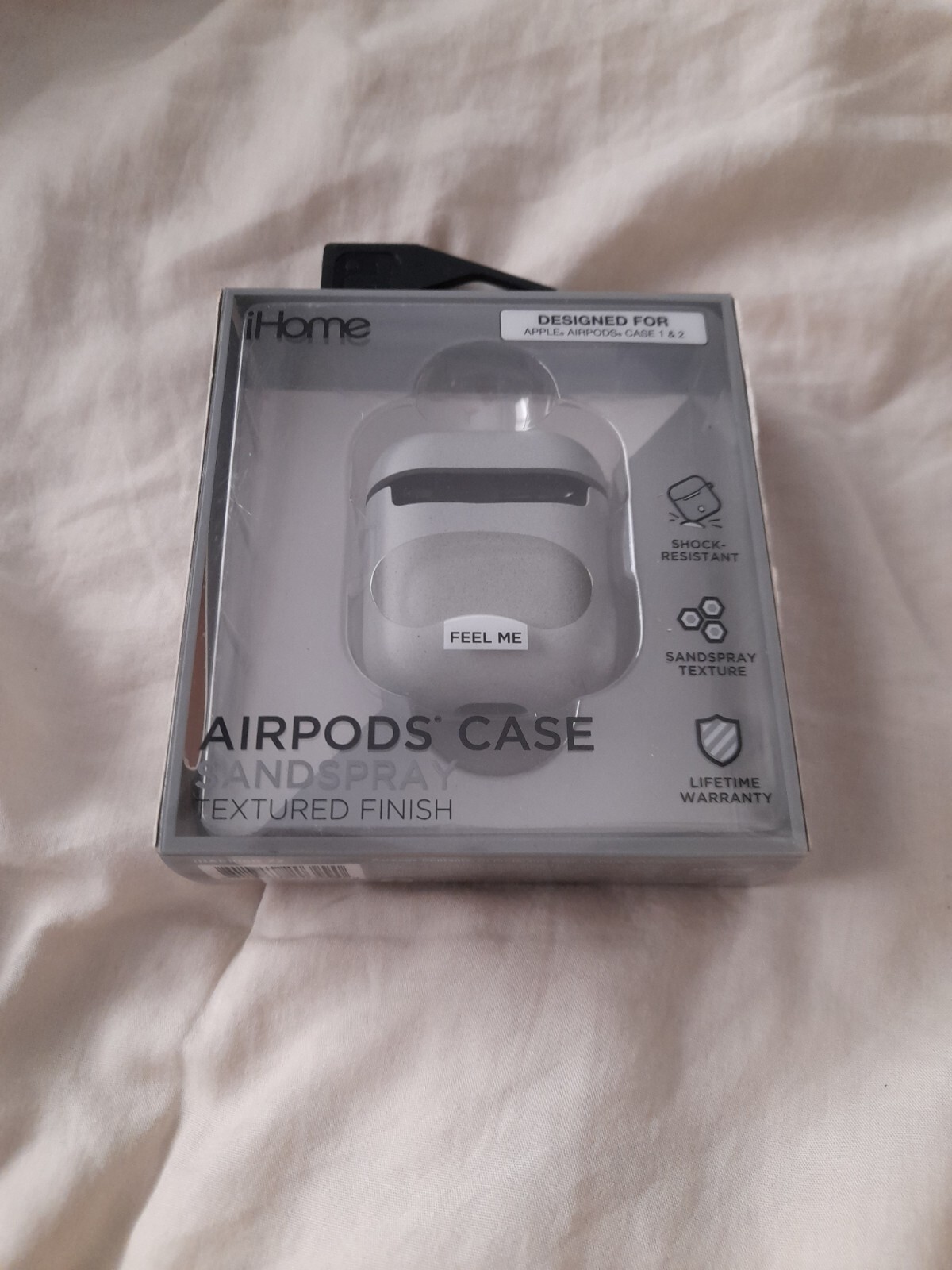iHome Apple Airpods Case-Sandspray textured finish-BOXED for sale ...