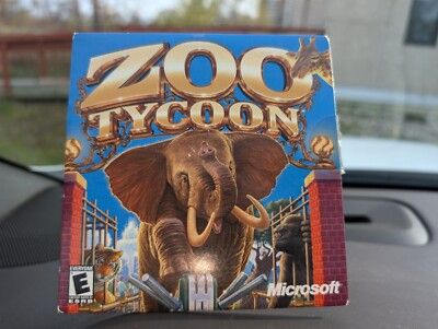 Zoo Tycoon Microsoft Game Studios PC CD-ROM Software (2001) Original ...