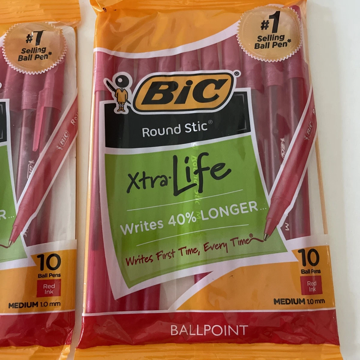 Bic Round Stic Red