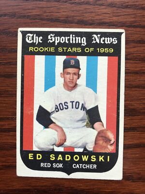 1959 Topps #139 Ed Sadowski RS RC Red Son The Sporting News | eBay
