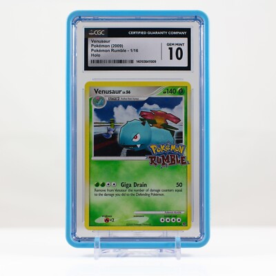Venusaur Holo - 2009 Pokemon Rumble #1 - CGC 10 Gem Mint | eBay