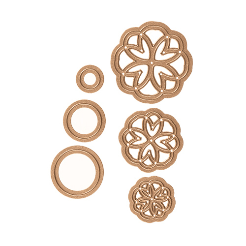 Spellbinders Designer Series Die ~ LACEWORK BUTTON FLOWERS ~ S4-607 ...