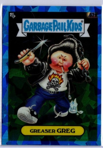 2020 Topps Garbage Pail Kids GPK Chrome Sapphire #62a Greaser Greg | eBay