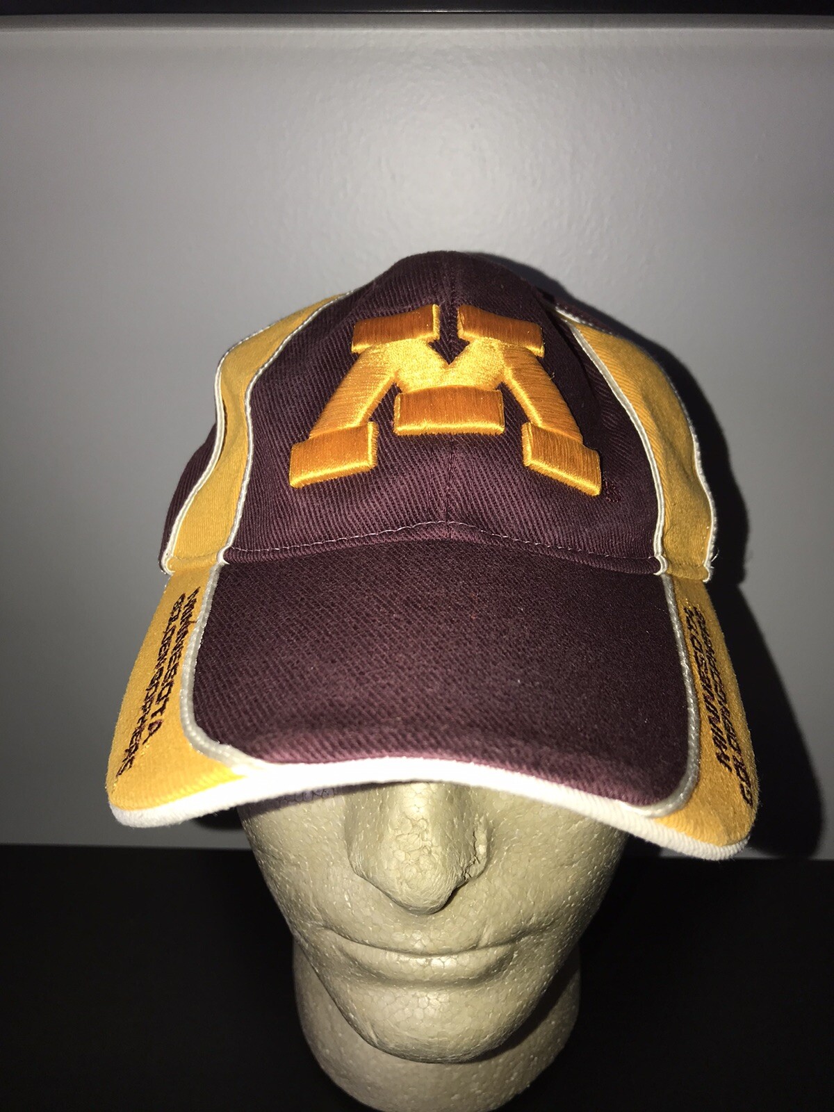 NCAA UNIVERSITY OF MINNESOTA GOPHERS Trucker Hat Baseball Cap Vintage ...