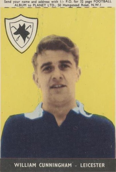 1958-59 A&BC Footballers - Planet Offer, Black/Red Back #17 Willie ...