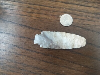 5.5" AMAZING Clovis Point This is an Amazing Piece of Native American ...