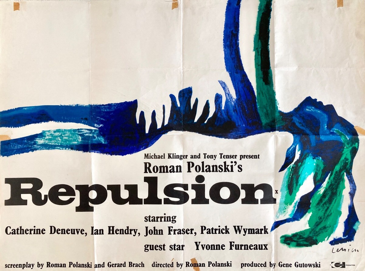 Repulsion Poster The Repulsion Box' Album Promo Poster Rare Records