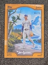 2025 Topps X Bob Ross the Joy of Baseball - Bat on Ball Ken Griffey Jr ...