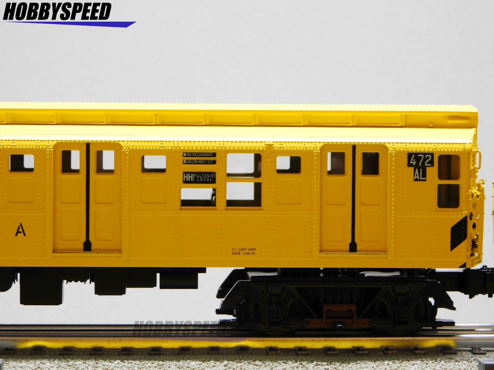 MTH PREMIER MTA - MOW R9 4-CAR SUBWAY SET W/PROTO 3 O GAUGE train 20 ...