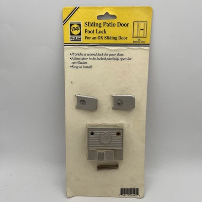 Pella Genuine Sliding Patio Door Foot Bolt Lock For OX Door New Sealed ...